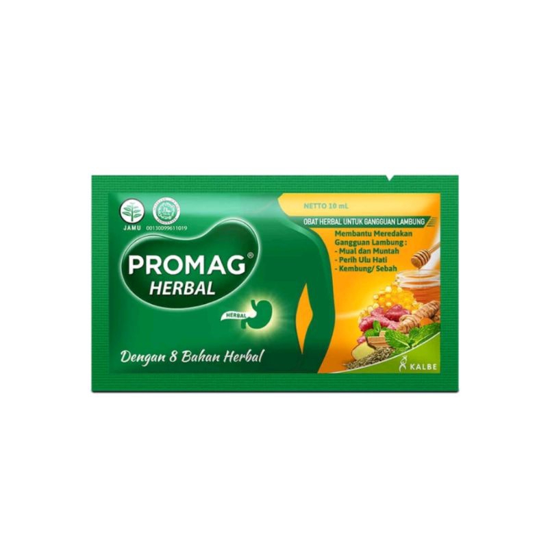 Jual Promag Herbal Obat untuk Gangguan Lambung Saset 10ml | Shopee ...