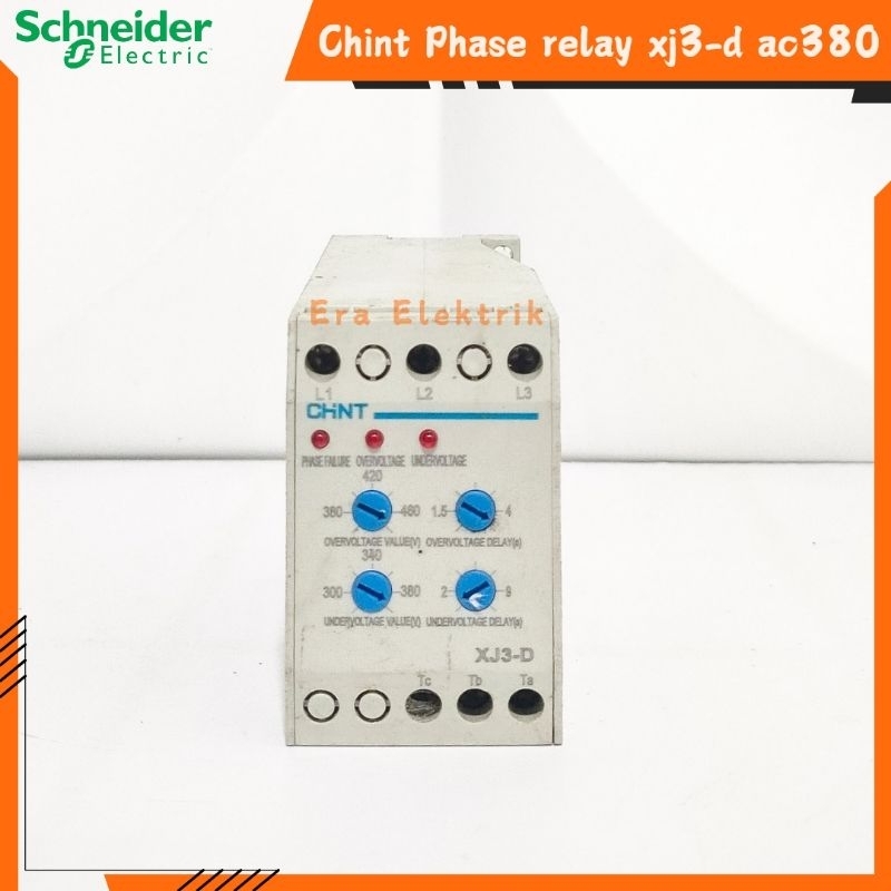 Jual Phase failure relay chint xj3-d ac380 | Shopee Indonesia