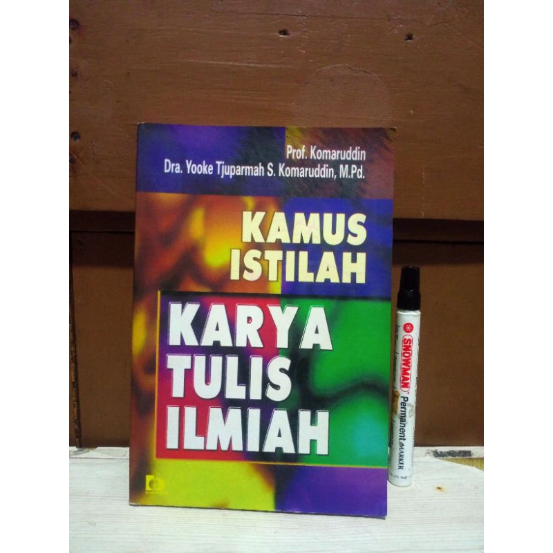 Jual buku kamus istilah karya tulis ilmiah | Shopee Indonesia