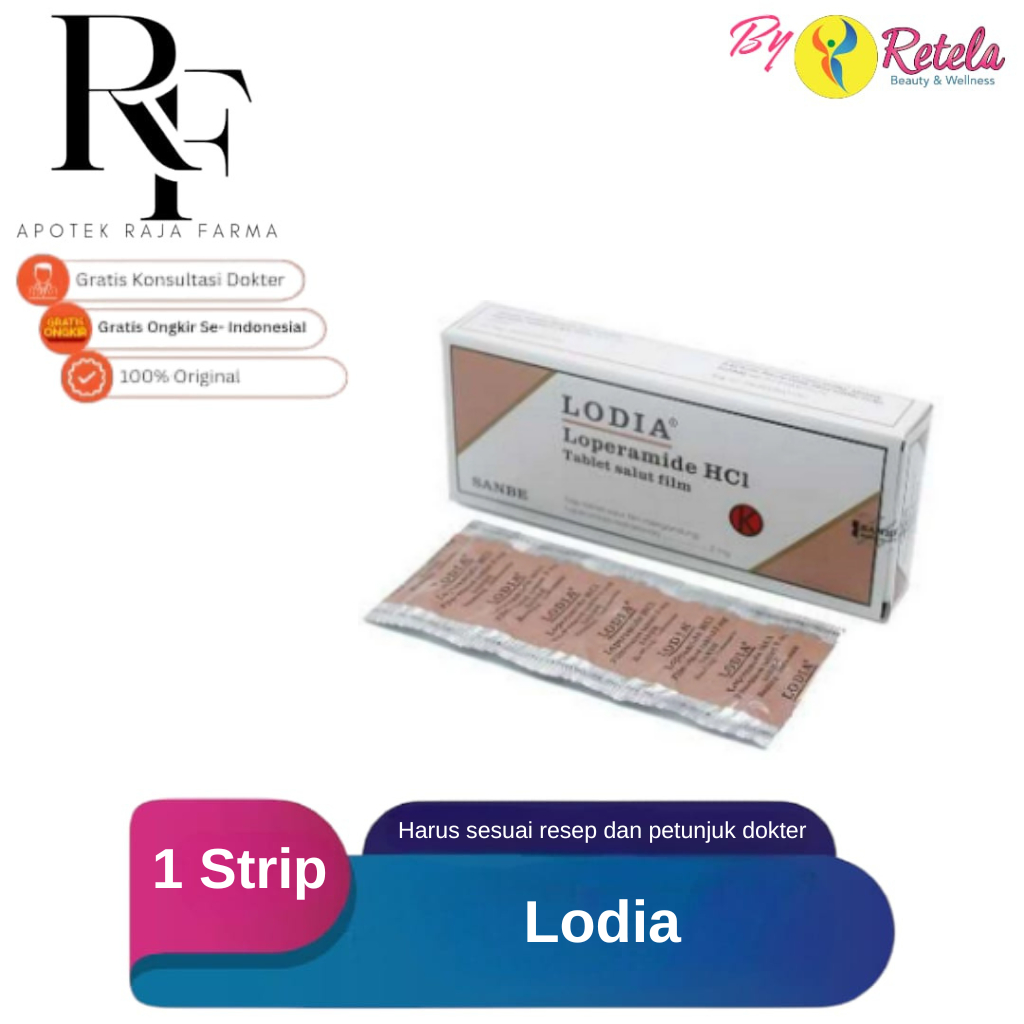 Jual LODIA 2MG 1 STRIP ISI 10 TABLET | Shopee Indonesia