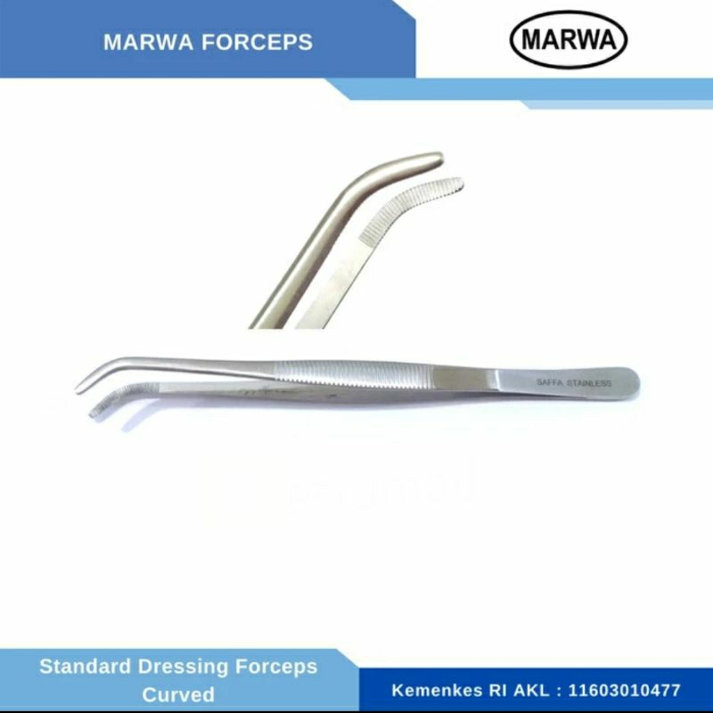 Jual Pinset Anatomis Bengkok 12.5cm 14cm Thumb Dressing Forcep | Shopee Indonesia