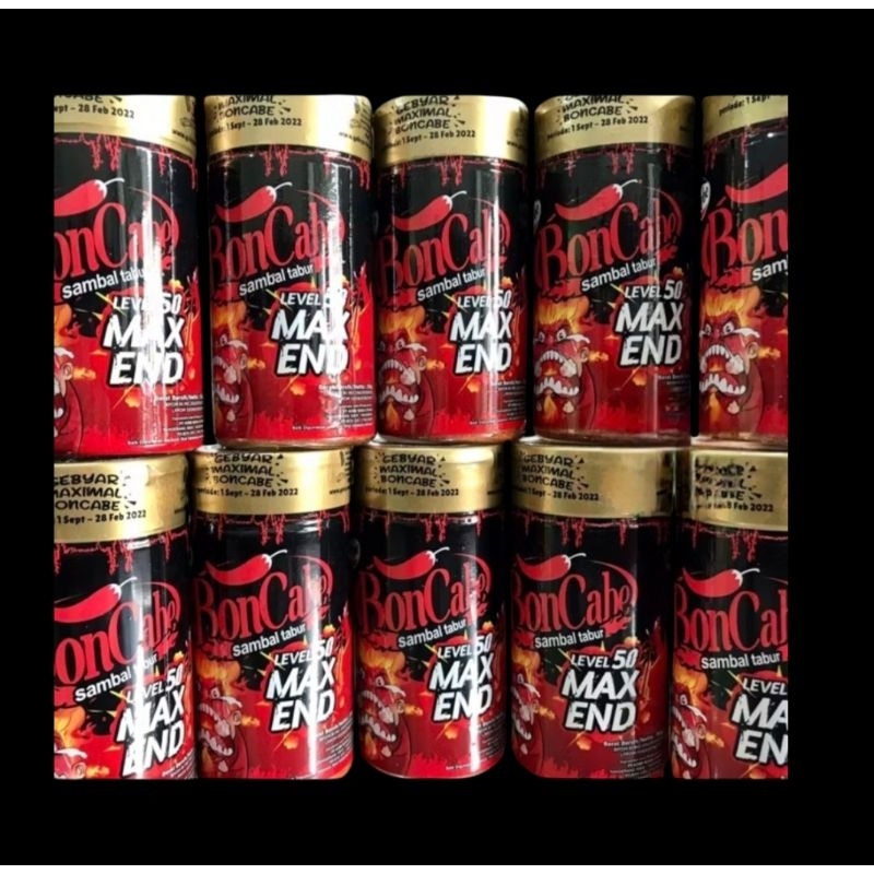 Jual BonCabe bubuk cabe Extreme level 50 botol 30gr | Shopee Indonesia