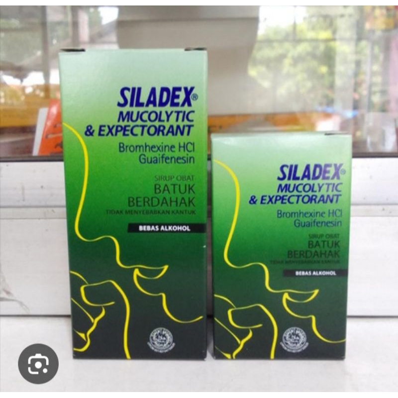 Jual Siladex Mucolytic & Expectorant Bromhexine HCl Guaifenesin Batuk ...
