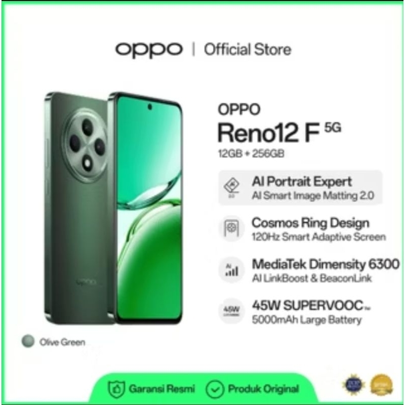Jual Oppo Reno 12F 5G | Shopee Indonesia