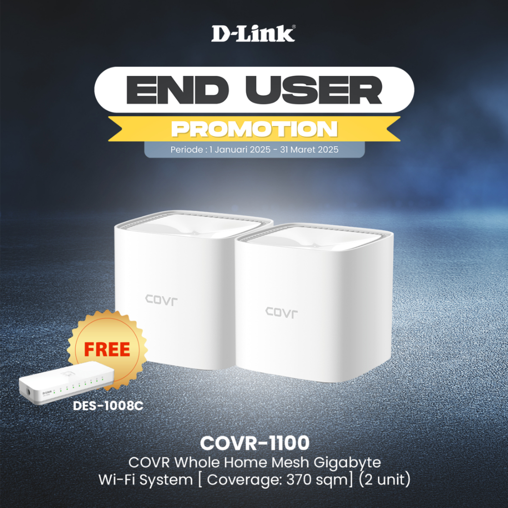 Jual D-Link COVR-1100 Whole Home Mesh Wi-Fi System | Shopee Indonesia