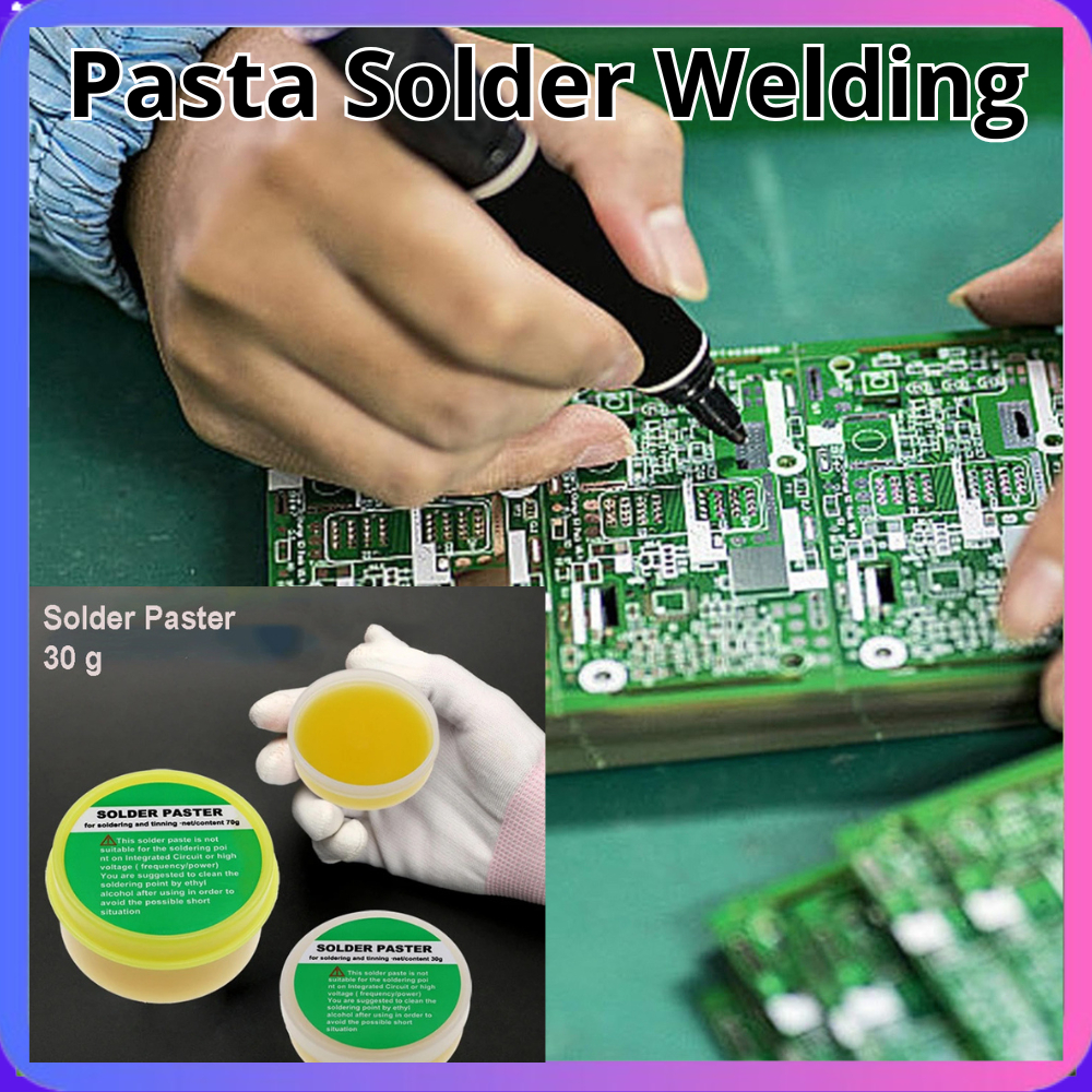 Jual Pasta Solder Welding Rosin Lead Free Protection 30g Solder Paste ...