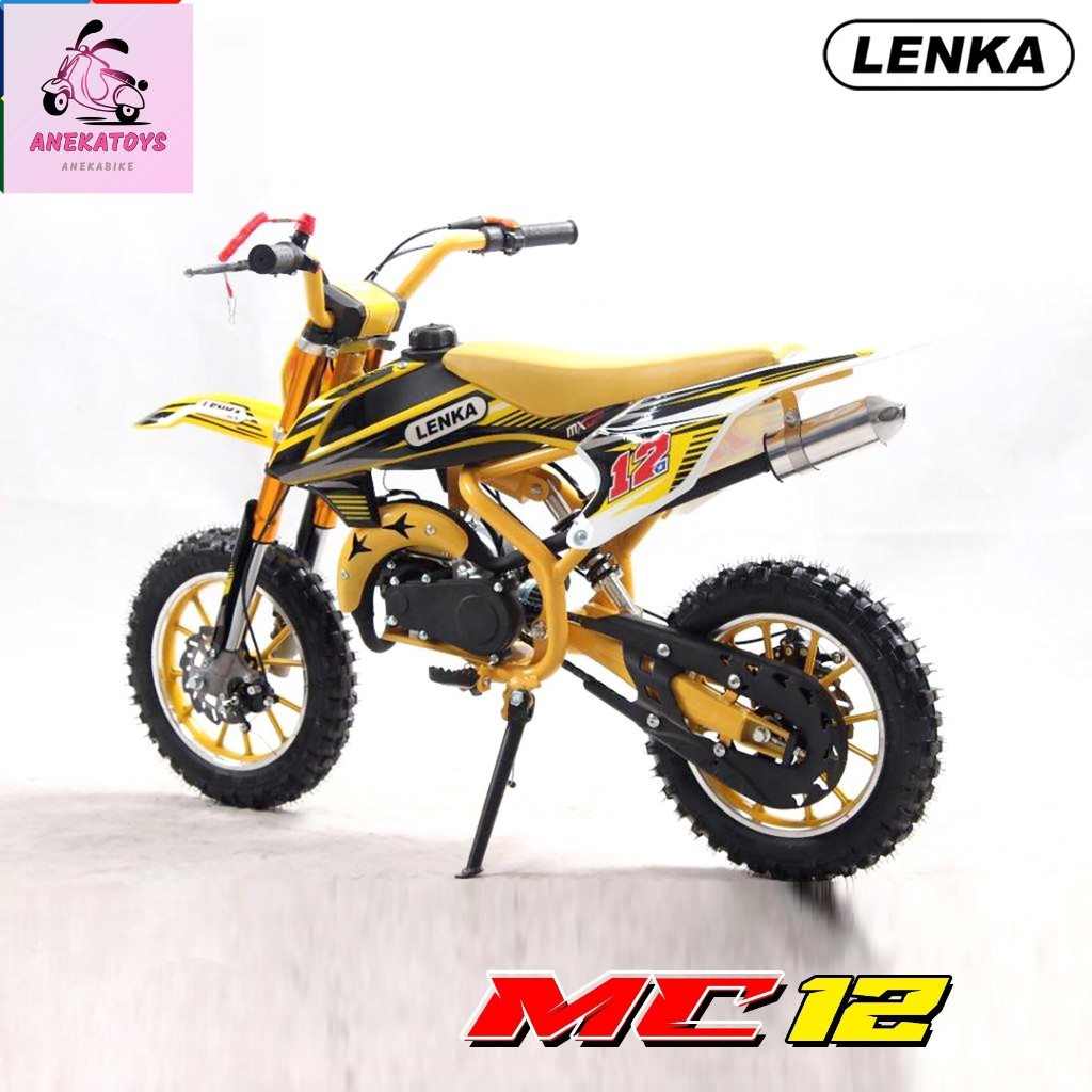 Jual Motor Bensin Anak Lenka MC12 Mini Trail Anak Mesin Rumput 50cc ...