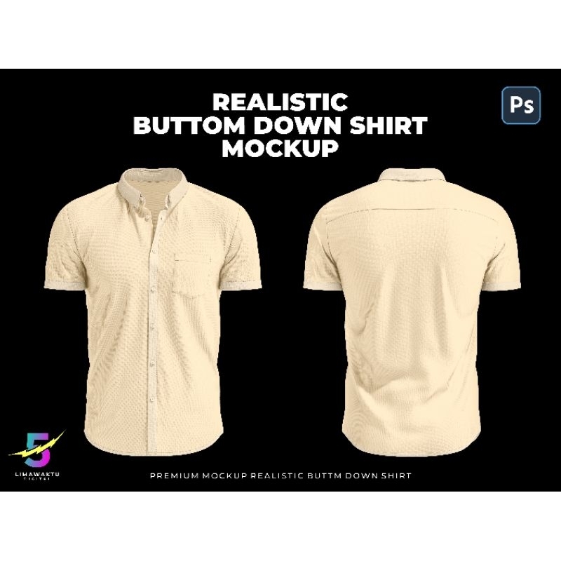 Jual MOCKUP KEMEJA TANGAJ PENDEK ( PHOTOSHOP ) | Shopee Indonesia