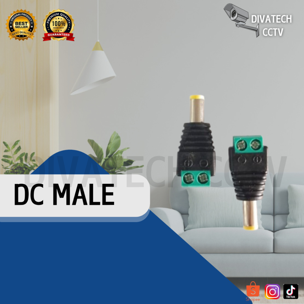 Jual JACK DC MALE CCTV | Shopee Indonesia