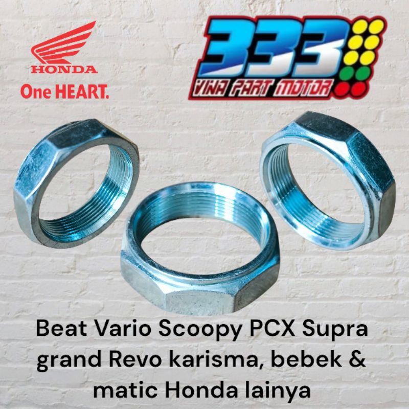 Jual mur komstir atas nut steering stem lock honda grand supra karisma ...