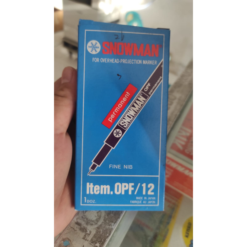 Jual pulpen snowman permanen | Shopee Indonesia