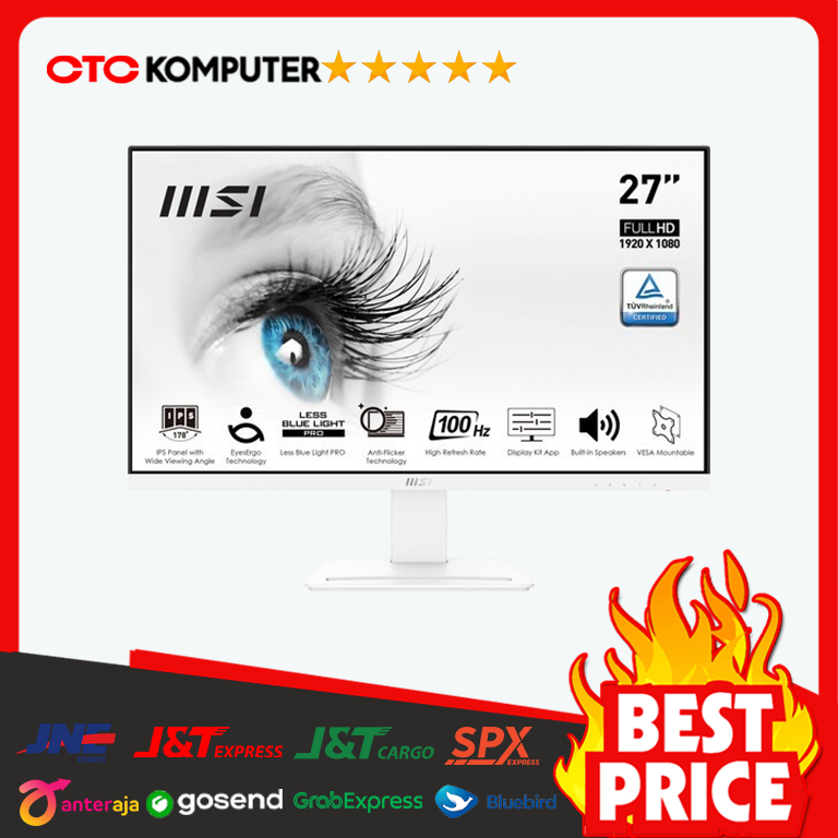Jual Monitor MSI LED IPS PRO MP273AW - Full HD 100Hz 27" Inch | Shopee ...
