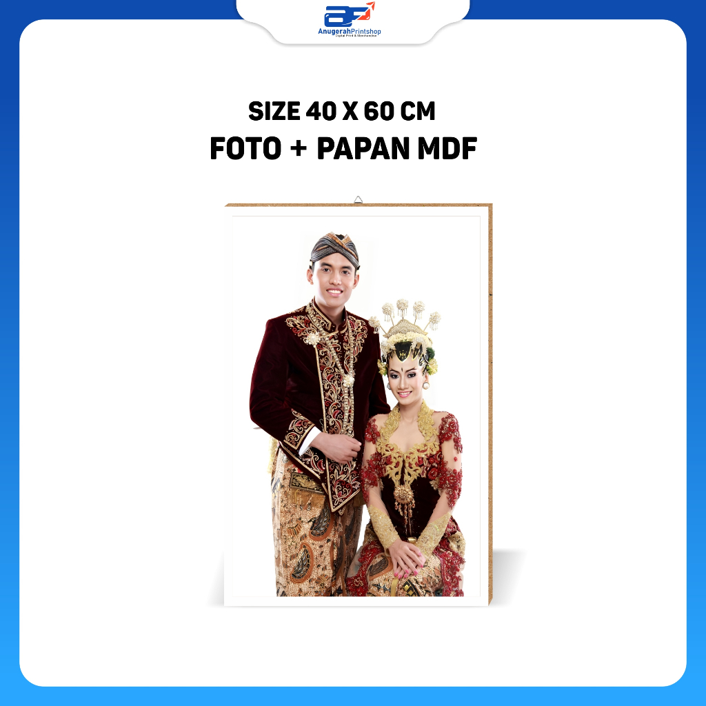 Jual CETAK FOTO HIASAN DINDING 40x60/ CETAK FOTO JUMBO MDF / CUSTOM ...