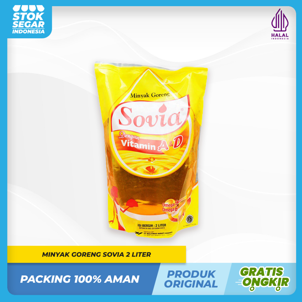 Jual Minyak Goreng Sovia 2 Liter | Shopee Indonesia