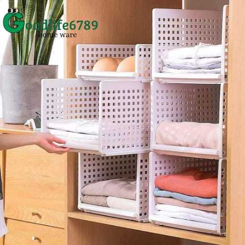 Jual STORAGE BOX SERBAGUNA Rak Laci Penyimpanan Barang Rak Baju buku ...