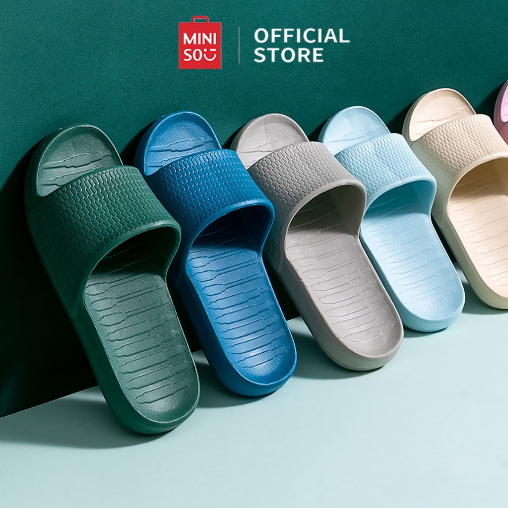 Jual MINISO Sandal Sendal Bathroom Slippers Sandal Wanita Terbaru ...