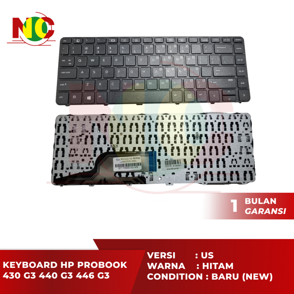 Jual KEYBOARD HP PROBOOK 430 G3 440 G3 446 G3 (0504014) | Shopee Indonesia