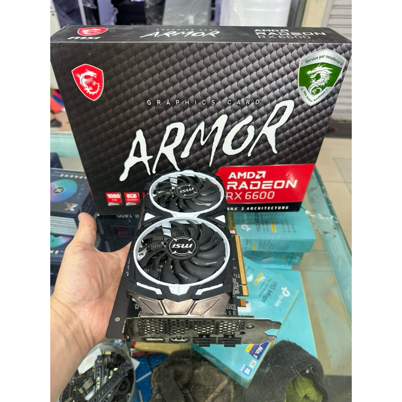 Jual VGA MSI RX 6600 ARMOUR 8GB 2ND MULUS | Shopee Indonesia