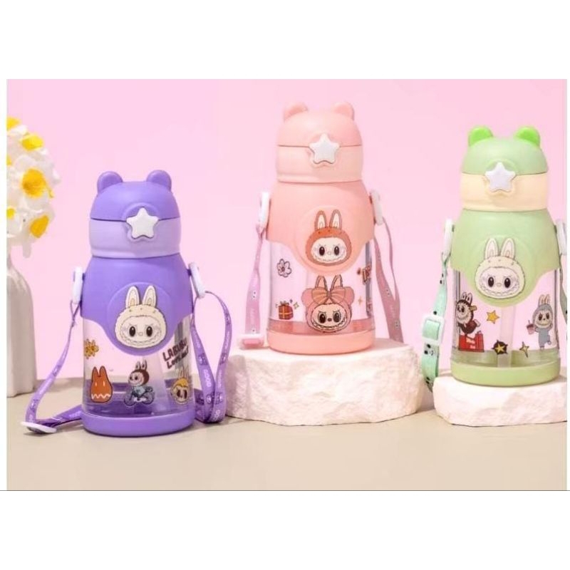 Jual Botol Minum Happy Honer Botol Minum Labubu HX-3108 | Shopee Indonesia