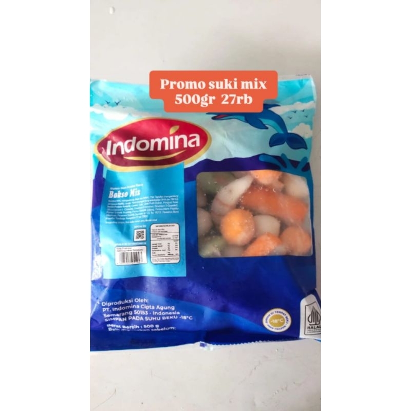 Jual INDOMINA SUKI MIX 500GR | Shopee Indonesia