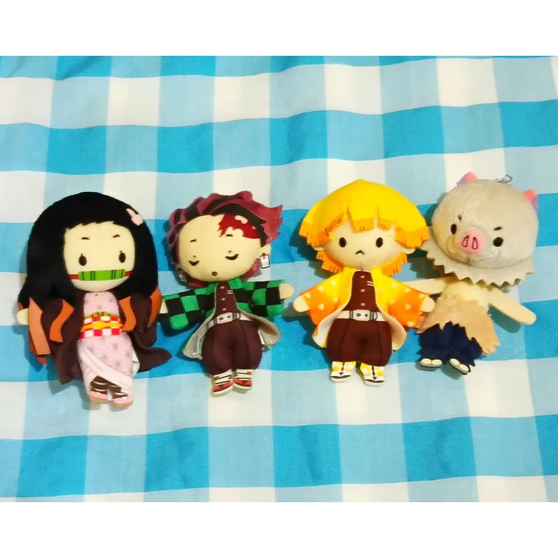 Jual KNY/Demon Slayer nui/plush Tanjiro, Nezuko, Zenitsu, Inisukr ...