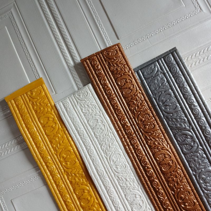 Jual Wall Border List Foam 3D Ukuran 2,3M×8cm | Shopee Indonesia