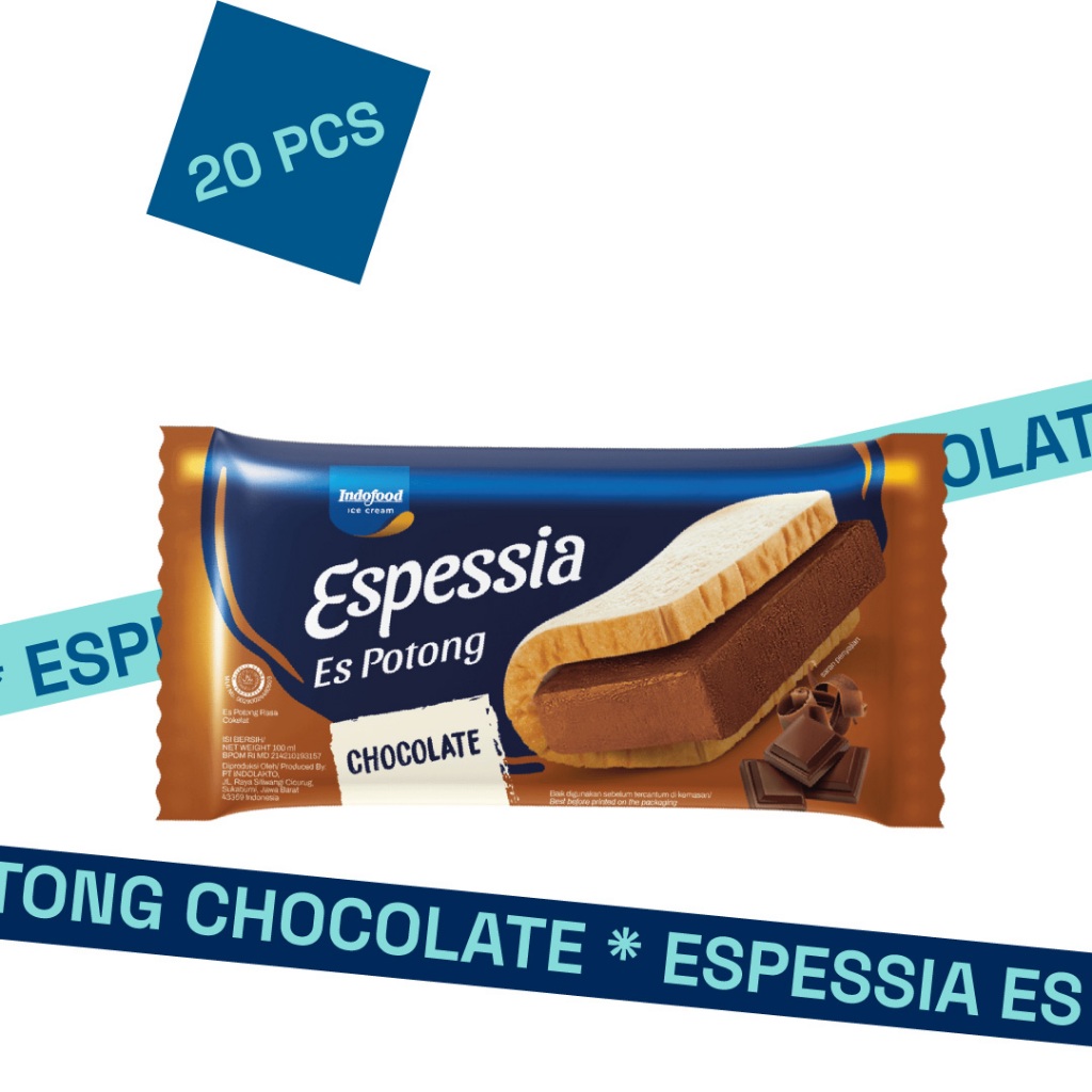 Jual Espessia Es Potong Cokelat 1 Dus | Shopee Indonesia