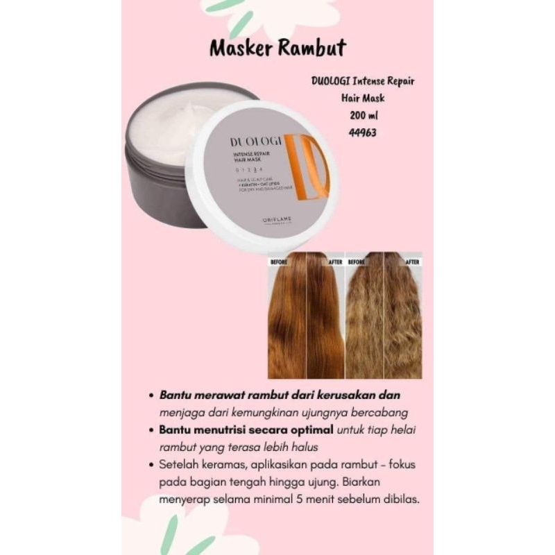 Jual 44963 Intense Repair Hair Mask | Shopee Indonesia