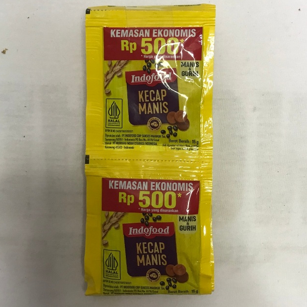 Jual Indofood Kecap Manis kemasan ekonomis 15g (10 saset) | Shopee ...
