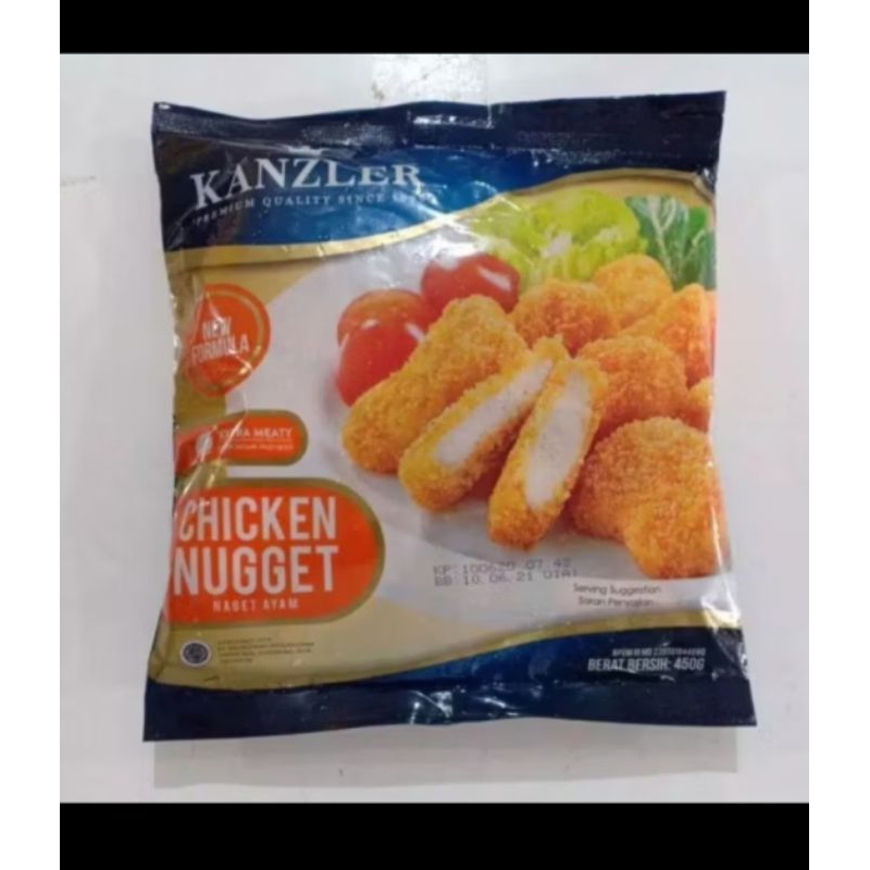 Jual chiken nugget kenzler original 450gr | Shopee Indonesia