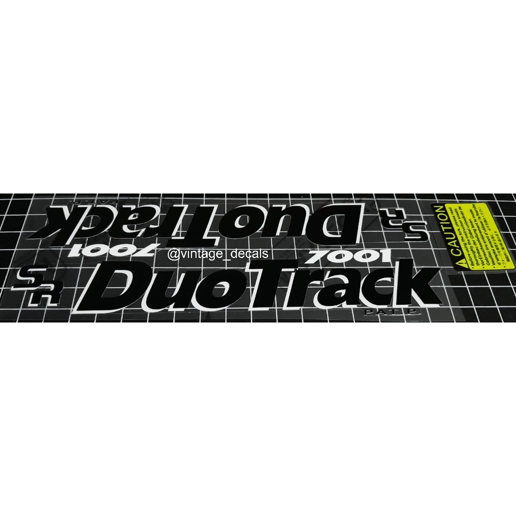 Jual sticker decals shock suspensi SR SUNTOUR DUOTRACK RST ROCKSHOX ...
