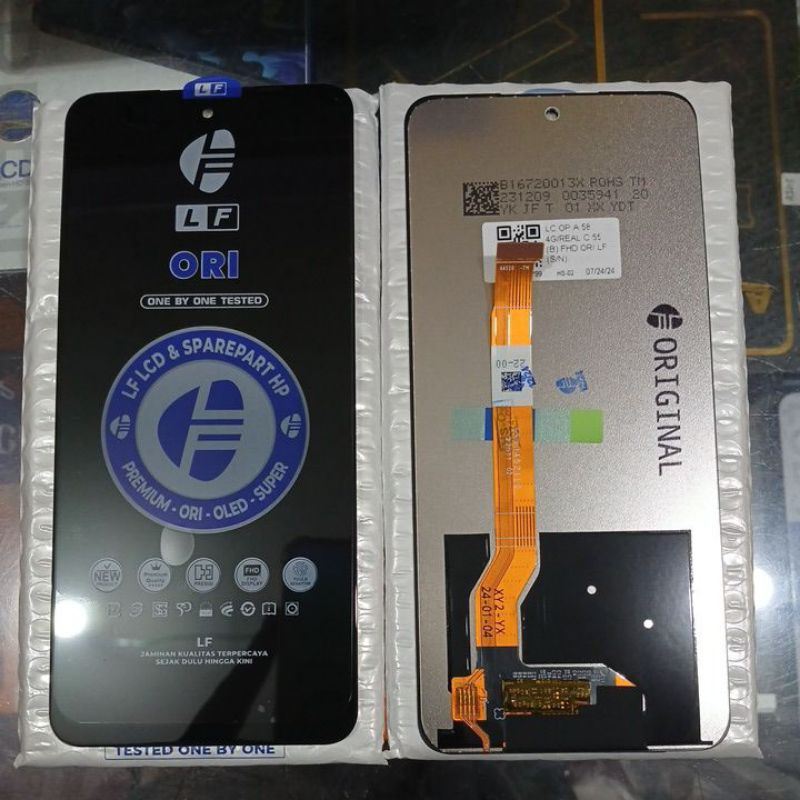 Jual LCD OPPO A58 4G REALME C55 FHD ORI LF/SUPER LF | Shopee Indonesia