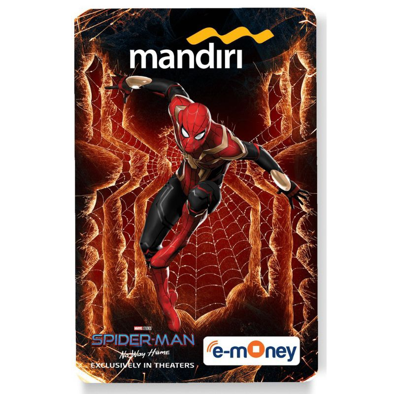 Jual Mandiri E-Money Spiderman Original Limited Edition NO WAY HOME ...