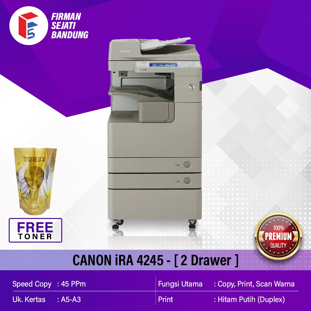 Jual Canon iRA 4245 ORI 220V Mesin Fotocopy READY STOCK | Shopee Indonesia