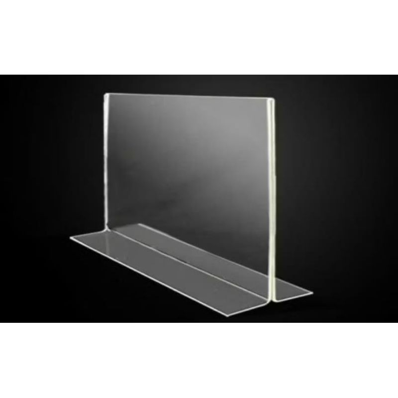 Jual TEMPAT BROSUR AKRILIK A3 / TENT CARD AKRILIK / TENT HOLDER AKRILIK ...