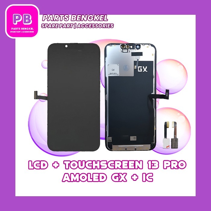 Jual LCD+TOUCHSCREEN 13 PRO AMOLED ( GX + IC ) ADA IC BISA PINDAH CHIP MOVE IC | Shopee Indonesia