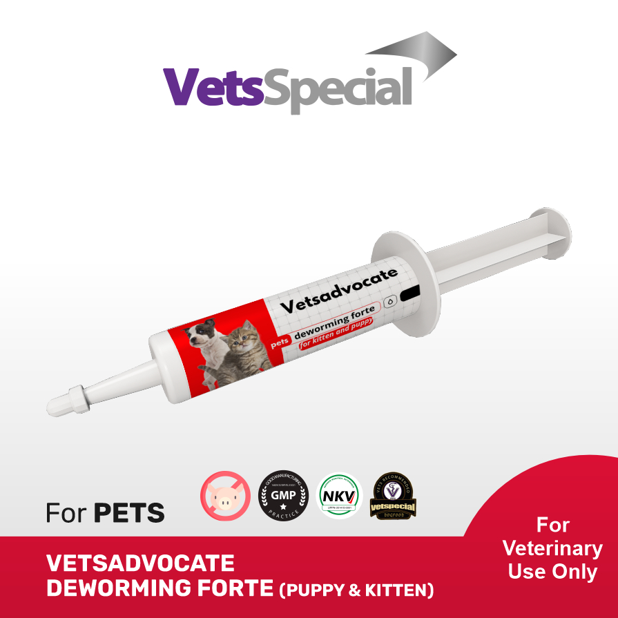Jual VET ADVOCATE - DEWORMING FORTE FOR KITTEN AND PUPPY 10ML | Shopee ...