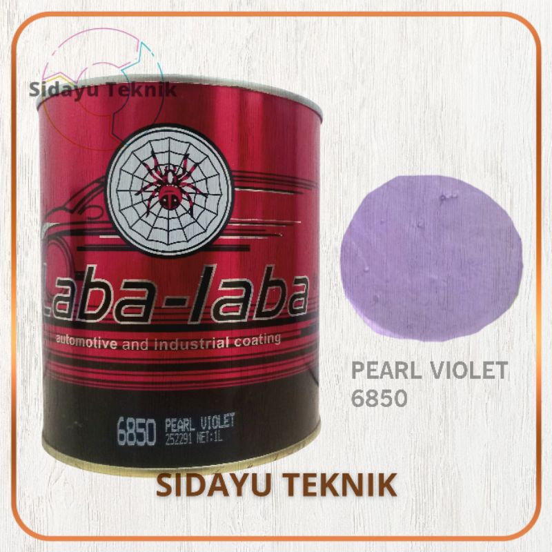 Jual Cat NC Laba Laba Pearl Violet 1Liter | Shopee Indonesia