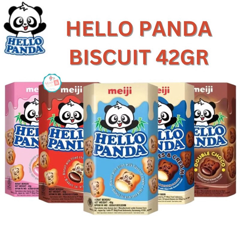 Jual MEIJI HELLO PANDA BISKUIT 42GR | BISCUIT HELLO PANDA | SNACK ...