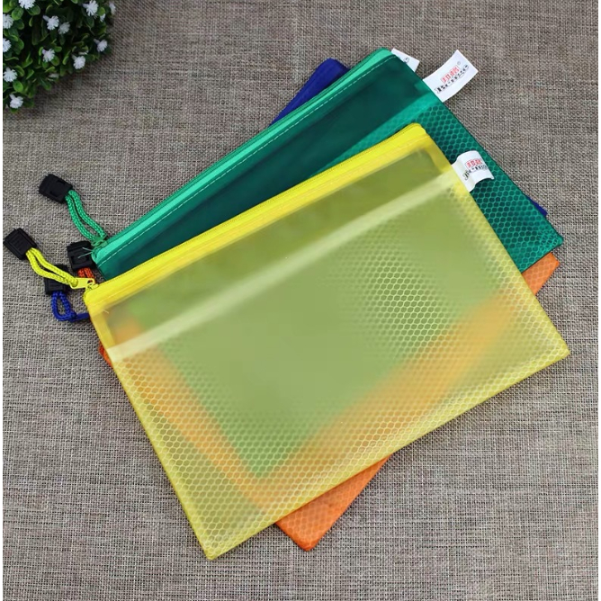 Jual ZUMOO COLORZIP Map Zipper Colorfull Bahan Plastik PVC KUAT TAHAN ...