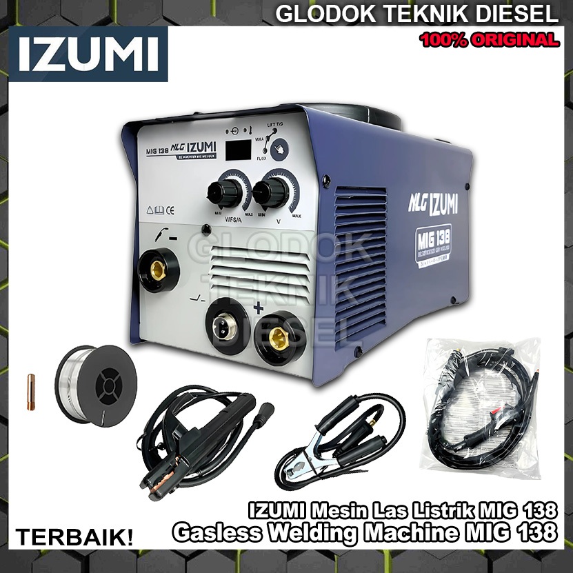 Jual Izumi Trafo Las Listrik MIG 138 Mesin Las MIG138 Inverter Welding ...