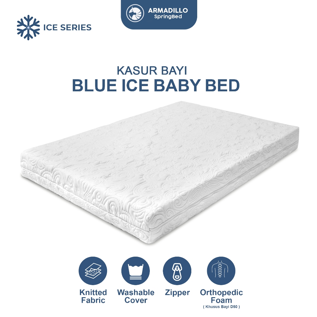 Jual Armadillo - Blue Ice Baby Bed | Shopee Indonesia