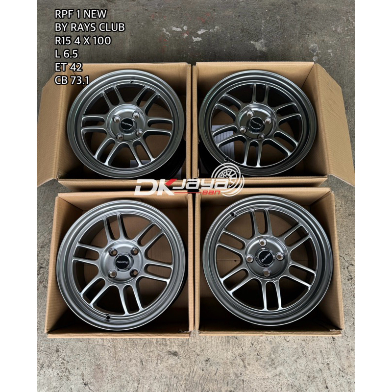 Jual VELG ENKEI RPF1 R15 4X100 BARU (HARGA UNTUK 4PCS VELG ) | Shopee Indonesia