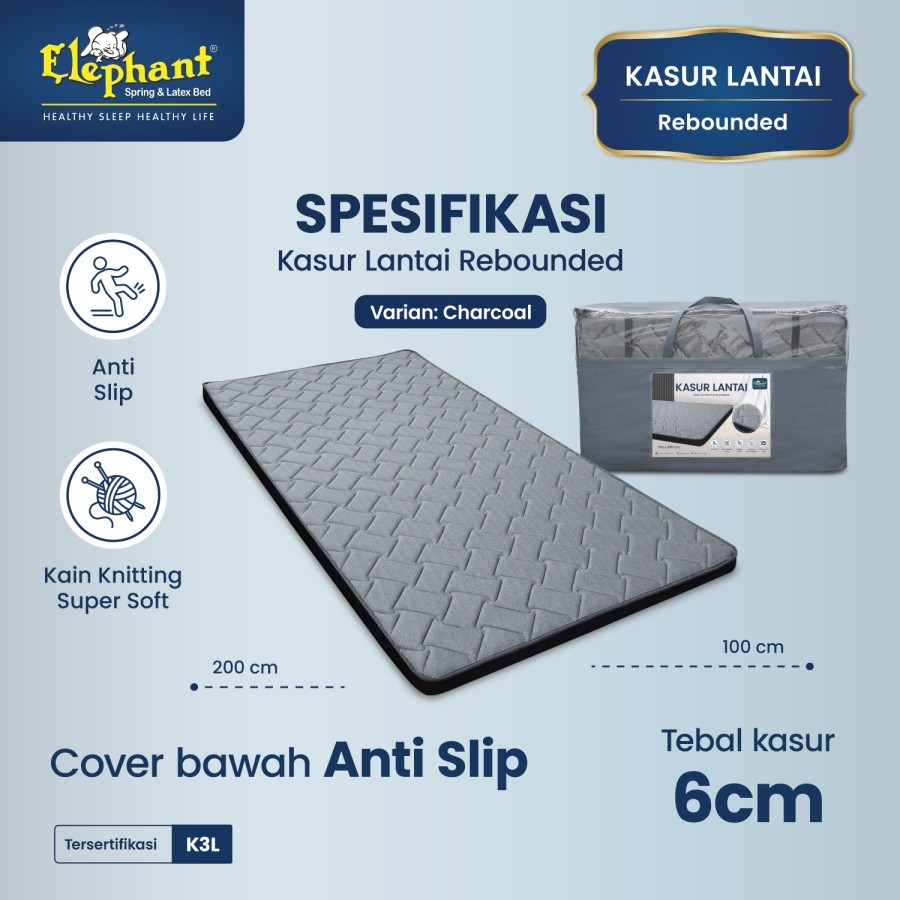 Jual Elephant Kasur Lantai Rebounded | Shopee Indonesia