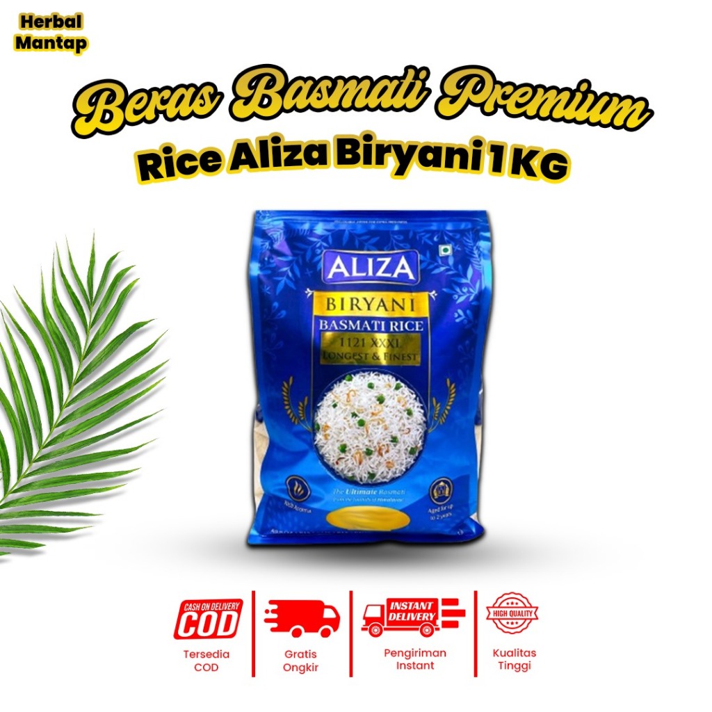 Jual Beras Aliza Biryani Basmati1Kg Biryani Basmati Rice Setara Basmati ...