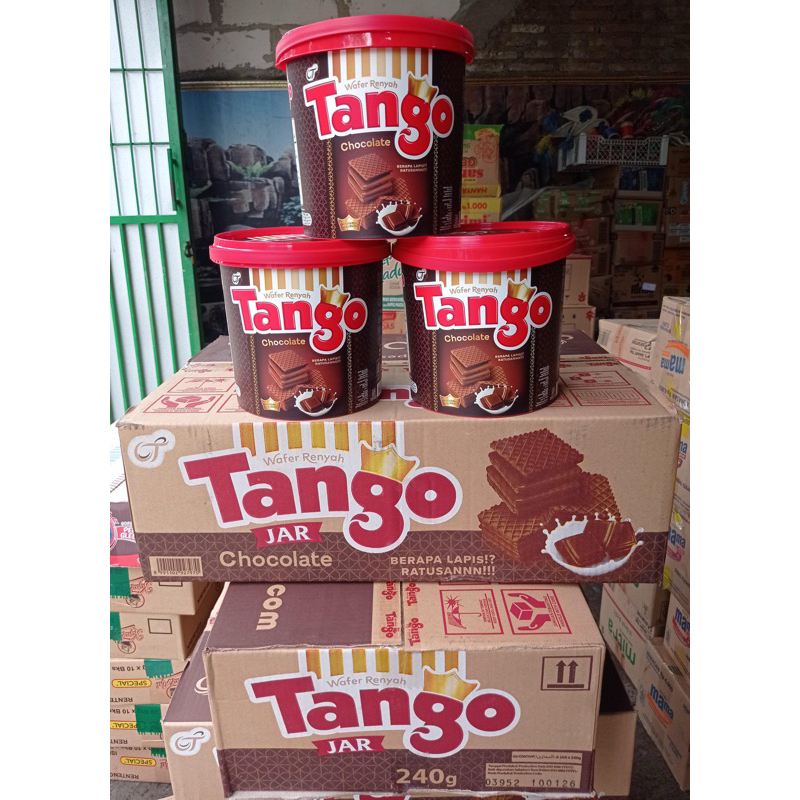 Jual WAFER TANGO Jar TOPLES EMBER | Shopee Indonesia