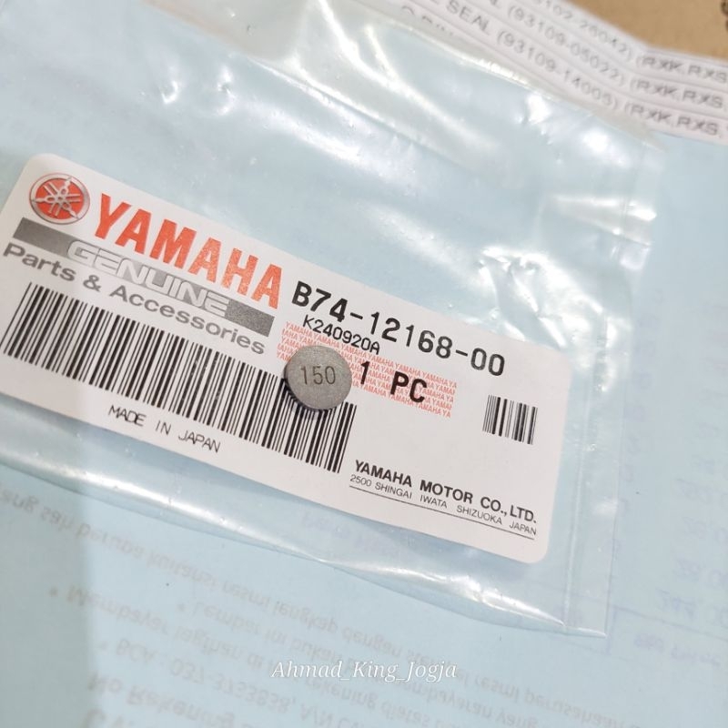 Jual Pad sim xmax x max 150 original yamaha b74 12168 00 | Shopee Indonesia