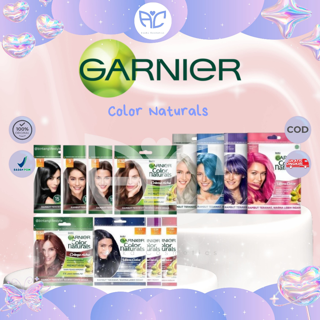 Jual GARNIER COLOR Natural (cat rambut sachet) | Shopee Indonesia