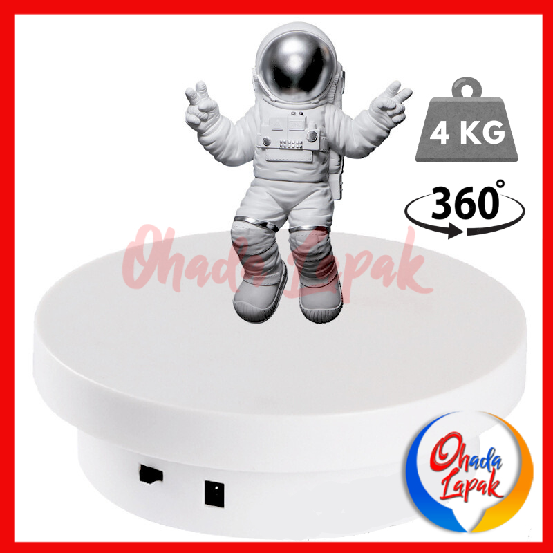 Jual Alat Alas Putar Fotografi Live Konten Produk Stand Display Putar ...