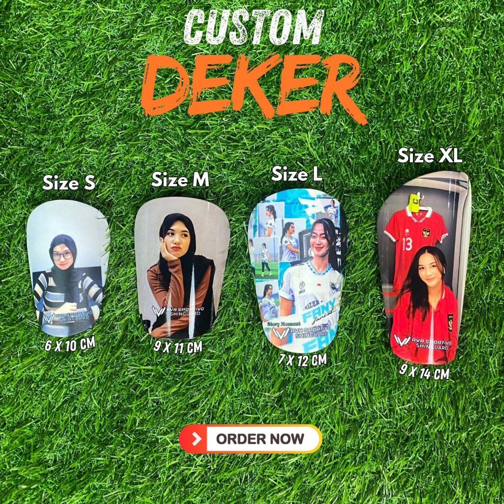 Jual Deker Kaki Lakop Bebas Custom Foto Shinguard Embos Pelindung ...